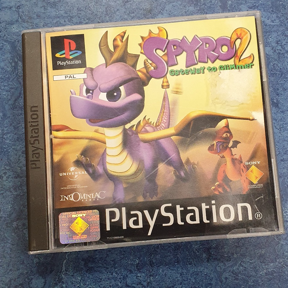 Pre-owned PlayStation 1 Spyro 2 Gateway to Glimmer PS1 Game - Own4Less